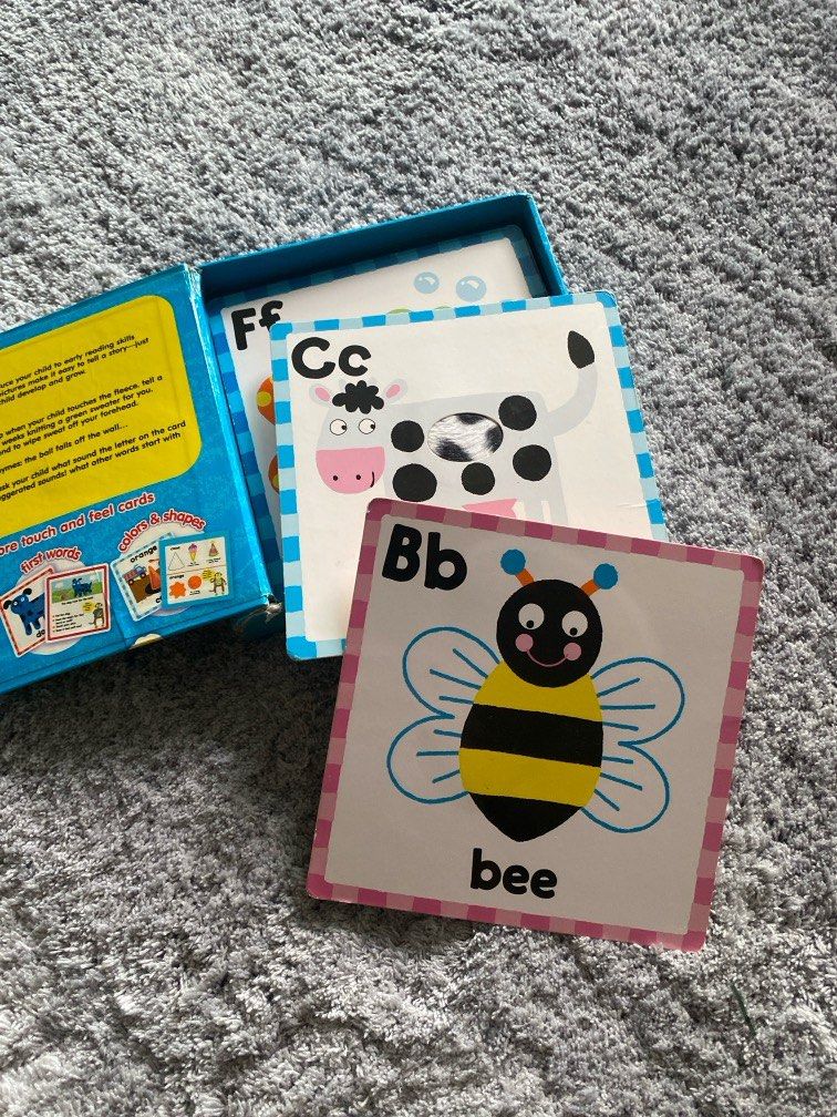 123 / ABC Flash Cards, Hobbies & Toys, Books & Magazines, Children's ...
