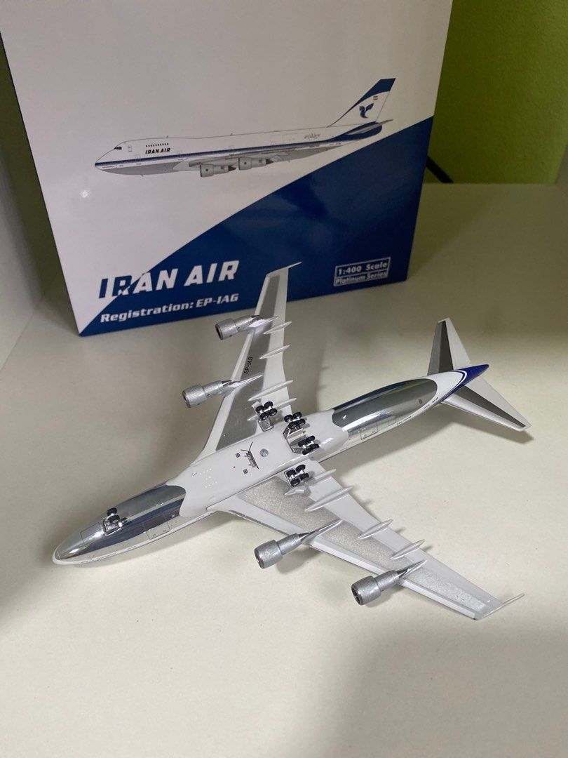 1:400 Phoenix Iran Air Boeing 747-200B(M) EP-IAG, Hobbies & Toys ...