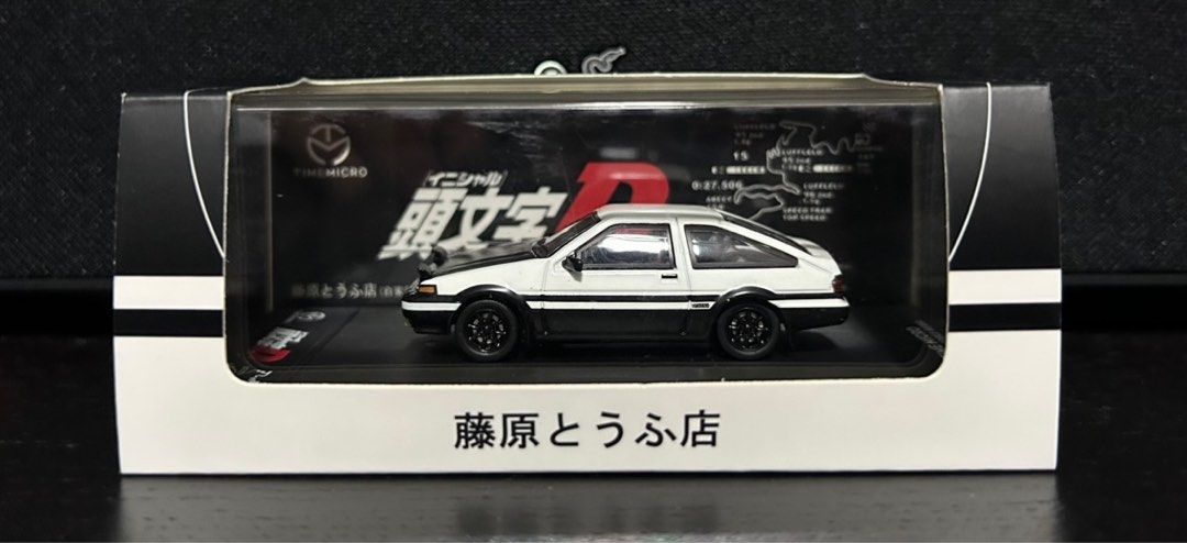 1:64 TimeMicro Inital D Toyota AE86, Hobbies & Toys, Toys & Games on ...