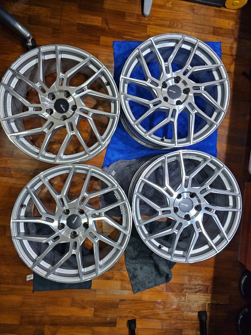 19 5x112 Advanti Flow Form Rim For Conti Cars Car Accessories Tyres
