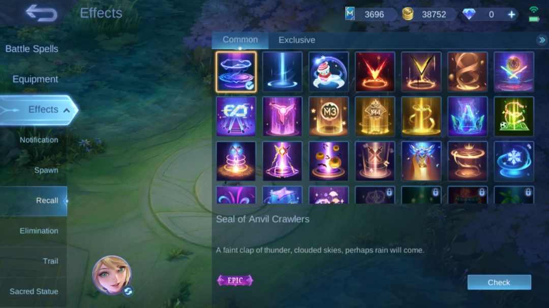 206 SKINS, 17 EPIC SKINS, ZODIAC SELENA, EPIC LIMITED RECALL EFFECT ...