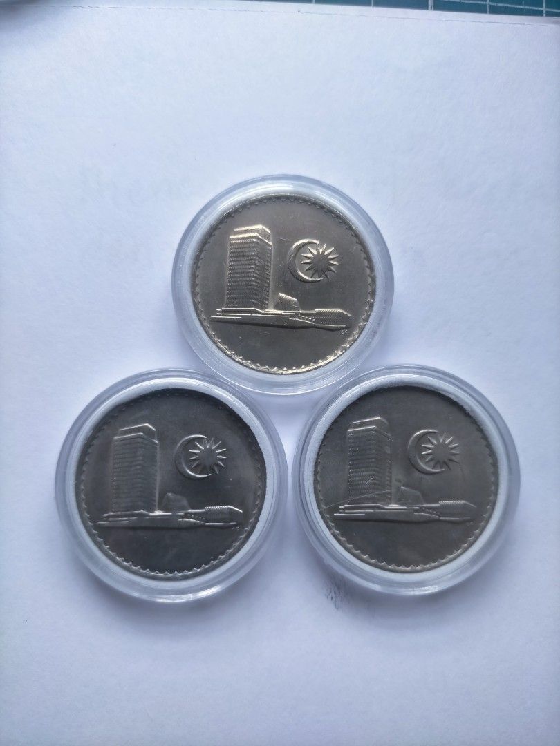 50 Sen Parlimen 1984, 1985 & 1986, Hobbies & Toys, Collectibles ...