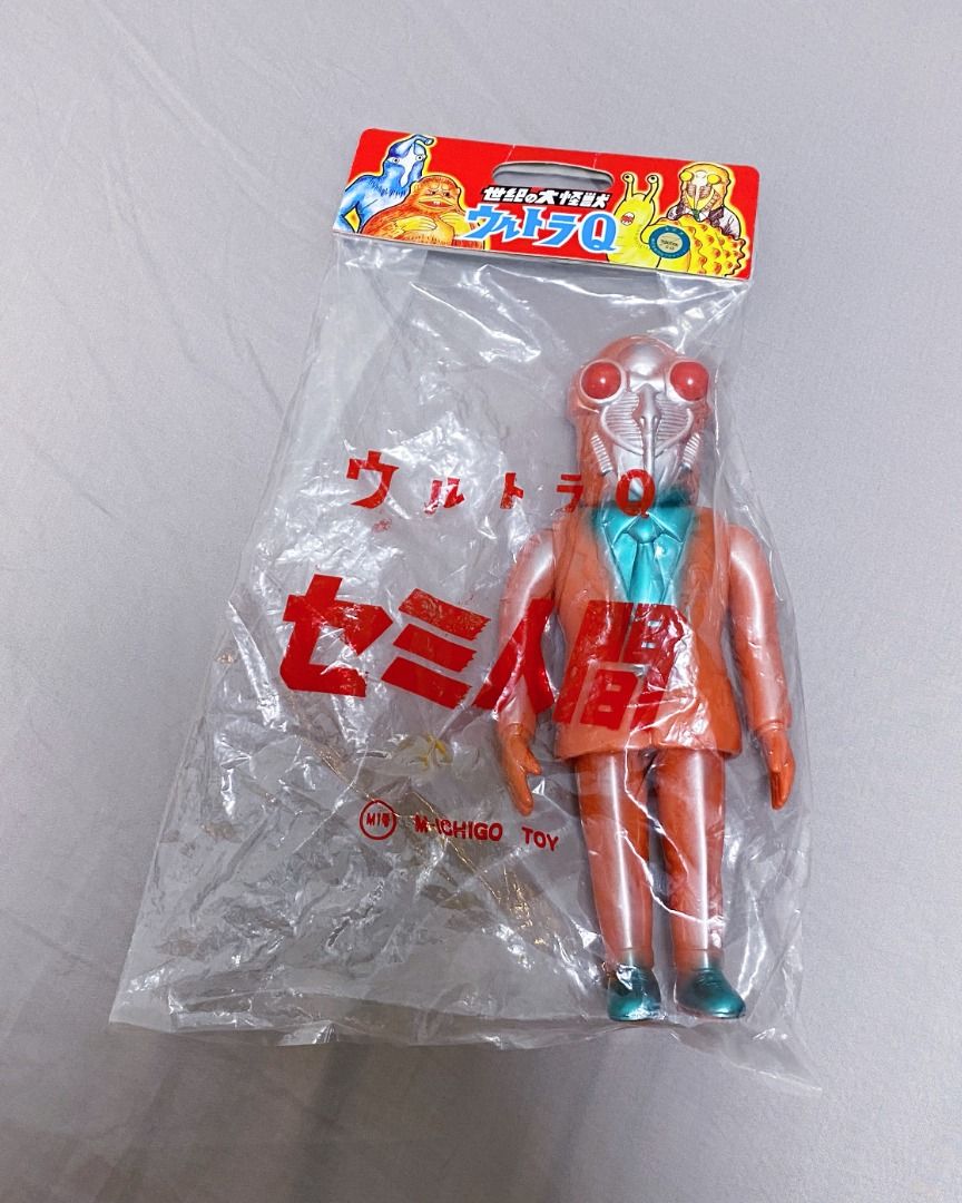 全新未開 1999 M1號 日本製 Ultra Q 宇宙怪人 蟬人 Cicadaman 超異象之謎 宇宙忍者 Alien Baltan 巴魯坦 ...