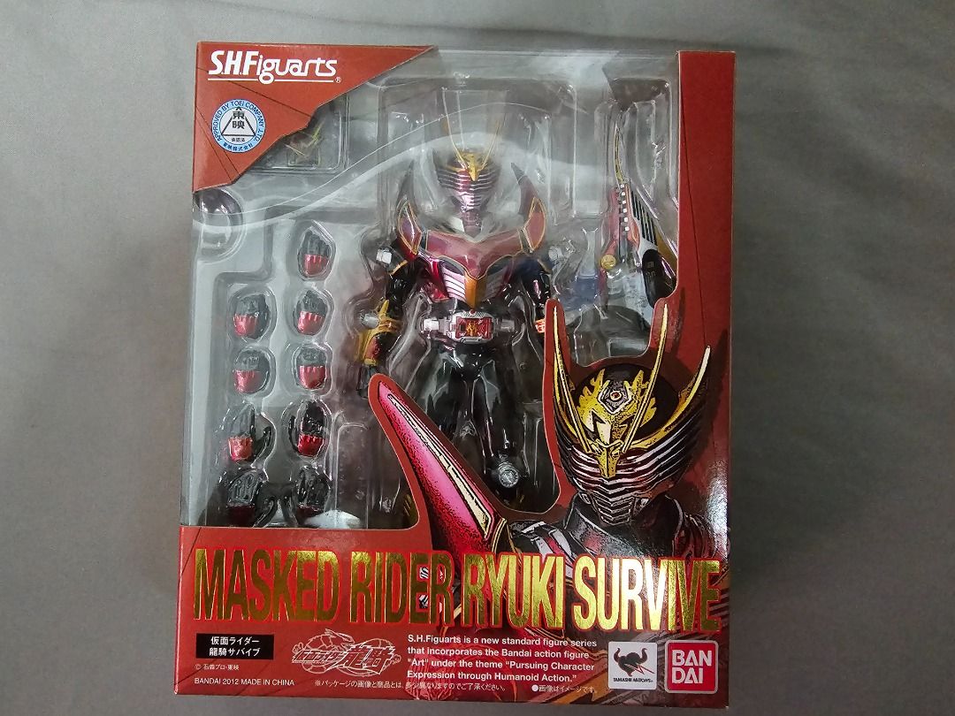 全新 行版 SHF Kamen Rider Ryuki Survive 假面騎士 龍騎 生存形態, 興趣及遊戲, 玩具 & 遊戲類 ...