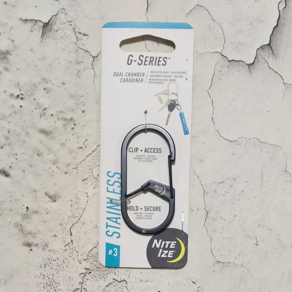 [泡泡虎] NITE IZE G型 扣環 掛勾 #4 3號 [全新 現貨], 書籍、休閒與玩具, 旅遊相關用品, 旅行必需品及用品在旋轉拍賣