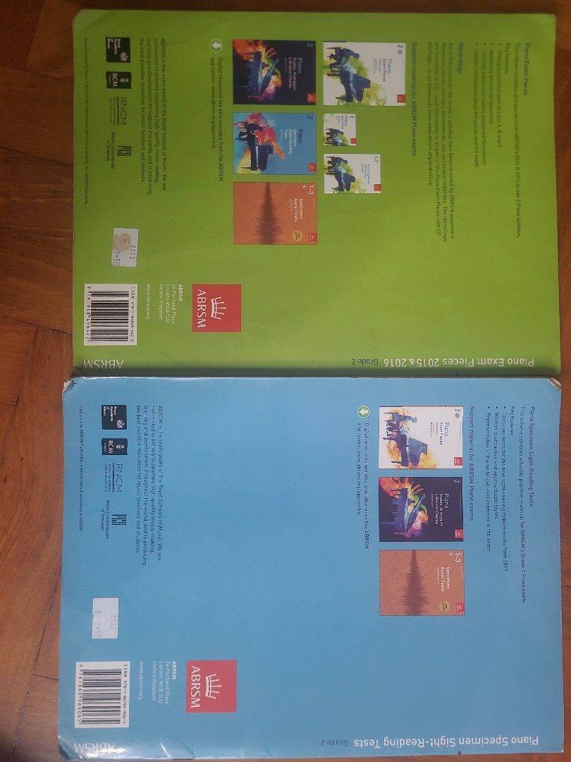ABRSM Grade 2 Scales and Exam Pieces, Hobbies & Toys, Music & Media ...