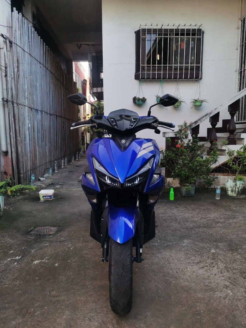 Aerox 155 V1 2020 (Racing Blue), Motorbikes, Motorbikes for Sale on ...