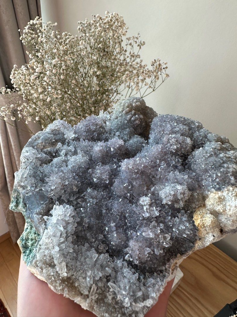 Amethyst zeolite crystal clutter, Women's Fashion, Jewelry & Organisers ...