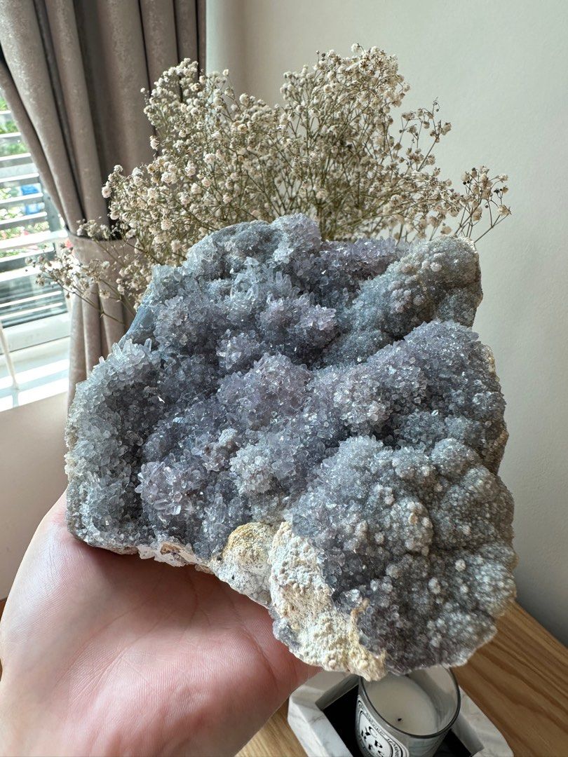 Amethyst zeolite crystal clutter, Women's Fashion, Jewelry & Organisers ...