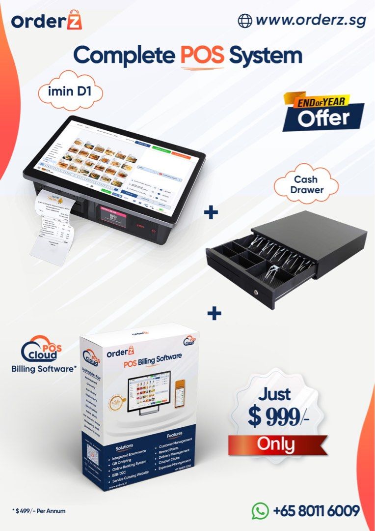 Android 10.1 Tablet POS with inbuilt Printer, Computers & Tech, Office & Business Technology on ...