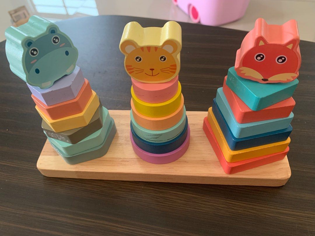 Animal stack game, Hobbies & Toys, Toys & Games on Carousell