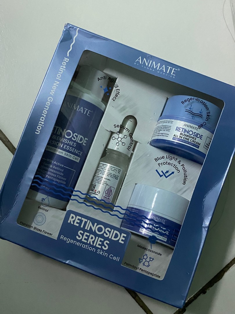 animate retinoside sepaket 4 pcs, Kesehatan & Kecantikan, Kulit, Sabun ... animate retinoside sepaket 4 pcs, Kesehatan & Kecantikan, Kulit, Sabun ...