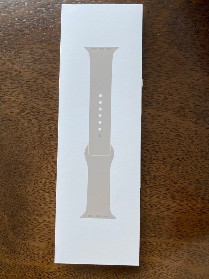 Apple Watch Starlight Sport Band, Mobile Phones & Gadgets, Wearables ...