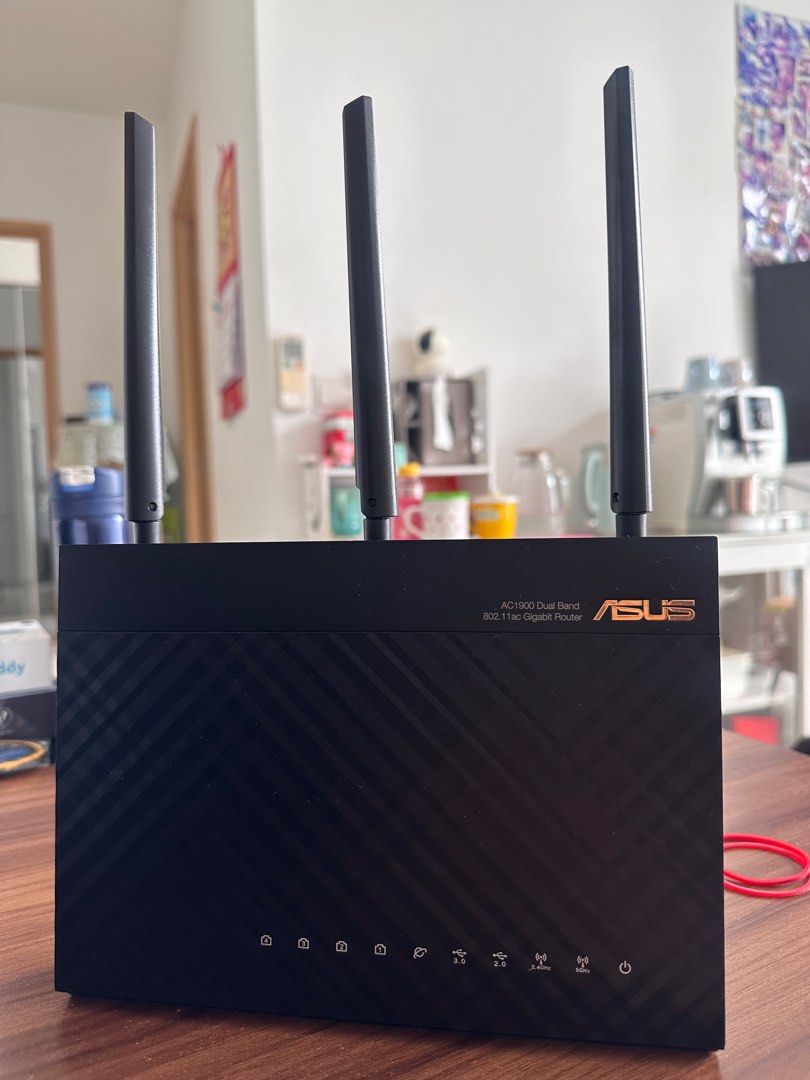 Asus Router, Computers & Tech, Parts & Accessories, Networking on Carousell