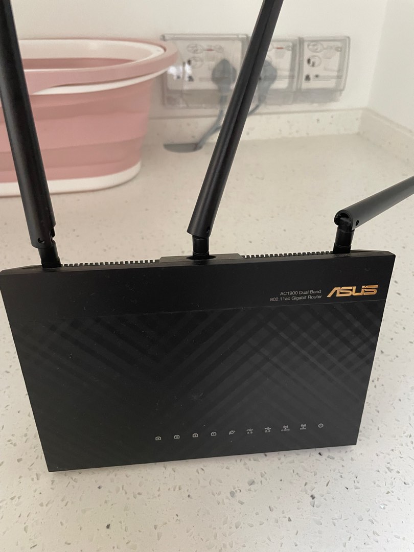 Asus RT-AC68U router, Computers & Tech, Parts & Accessories, Networking ...