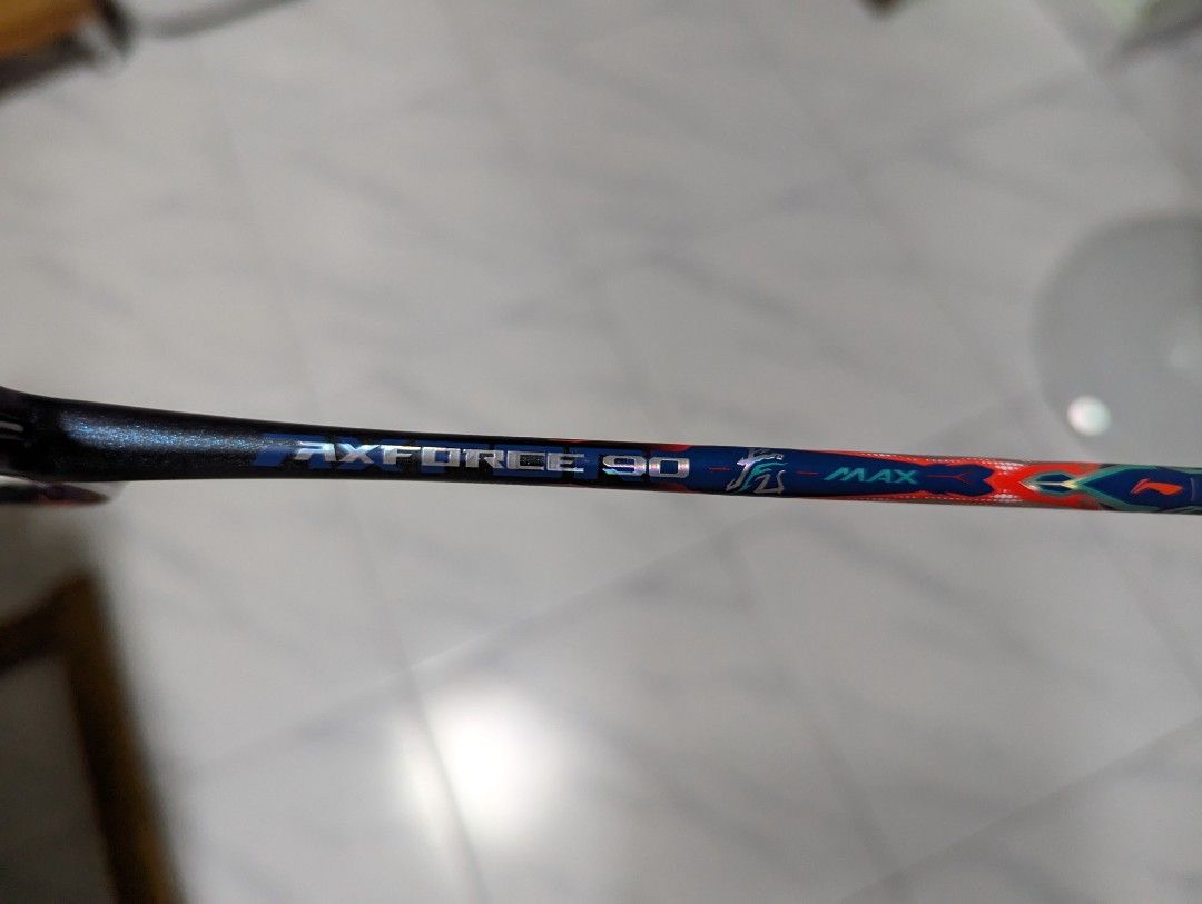 Axforce 90 tiger max, Sports Equipment, Sports & Games, Racket & Ball ...