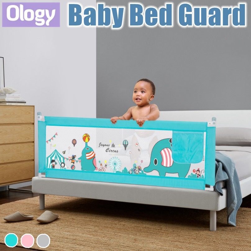 Baby Bed Grid Rail Guard Safe Fencing Safety Fence Cot Protector Child ...