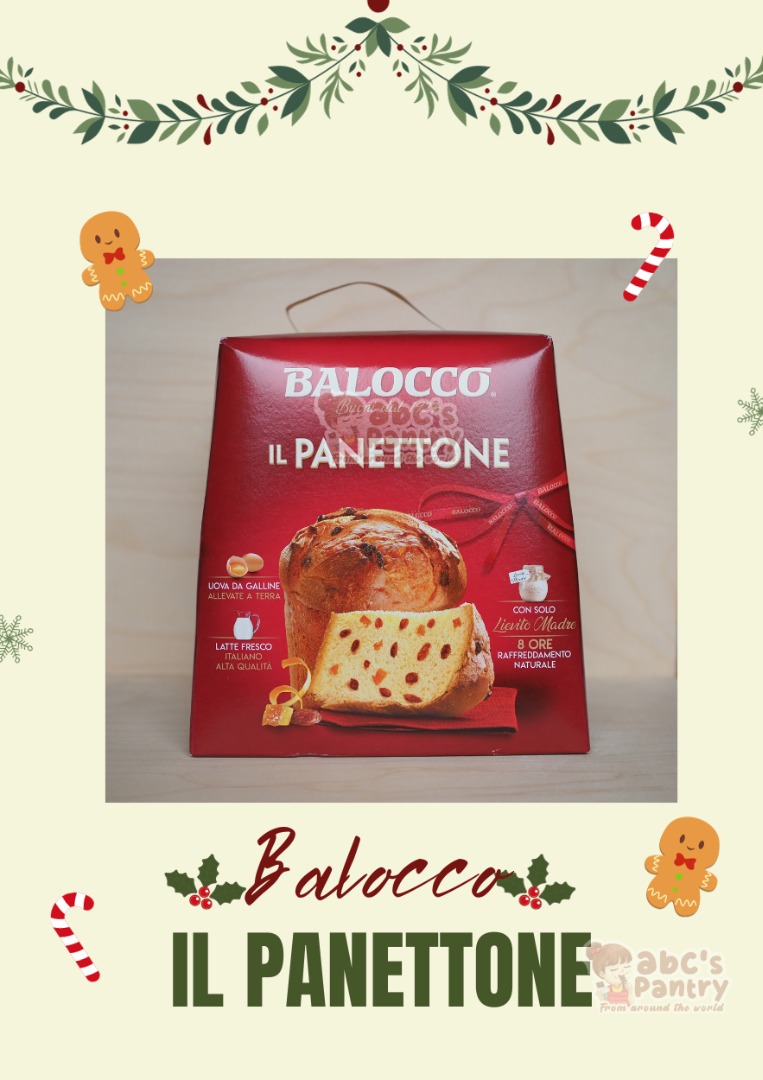BALOCCO ITALY | Classic Panettone | 500g, Food & Drinks, Homemade Bakes ...