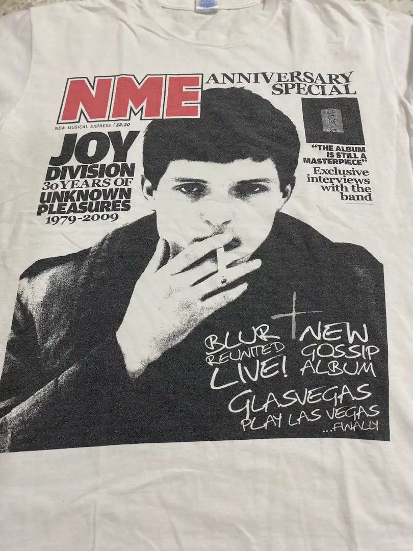 Band Joy Division Ian Curtis Unknown Pleasure Anniversary NME Magazine ...