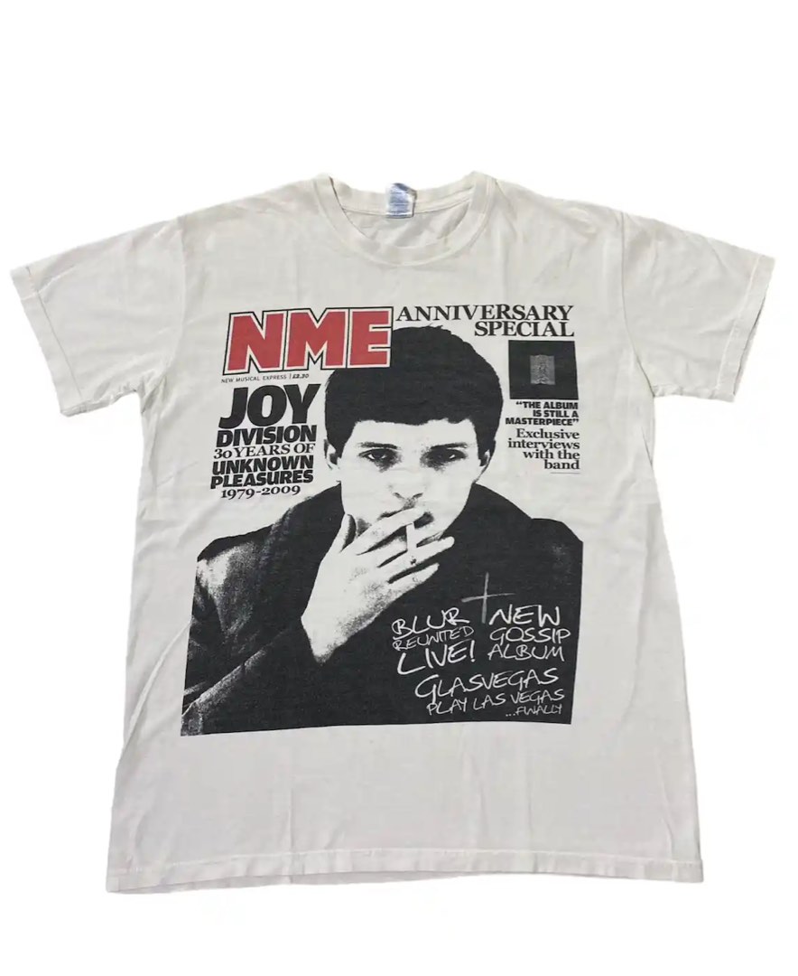 Band Joy Division Ian Curtis Unknown Pleasure Anniversary NME Magazine ...