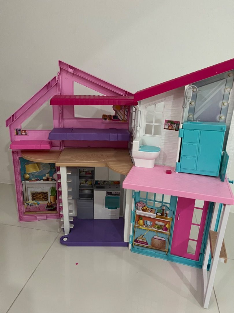 Barbie Malibu House Playset - barbie dream, Hobbies & Toys, Toys ...