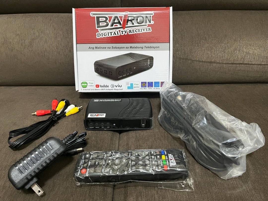 Baron Digital TV Receiver Box, TV & Home Appliances, TV & Entertainment, Entertainment Systems ...