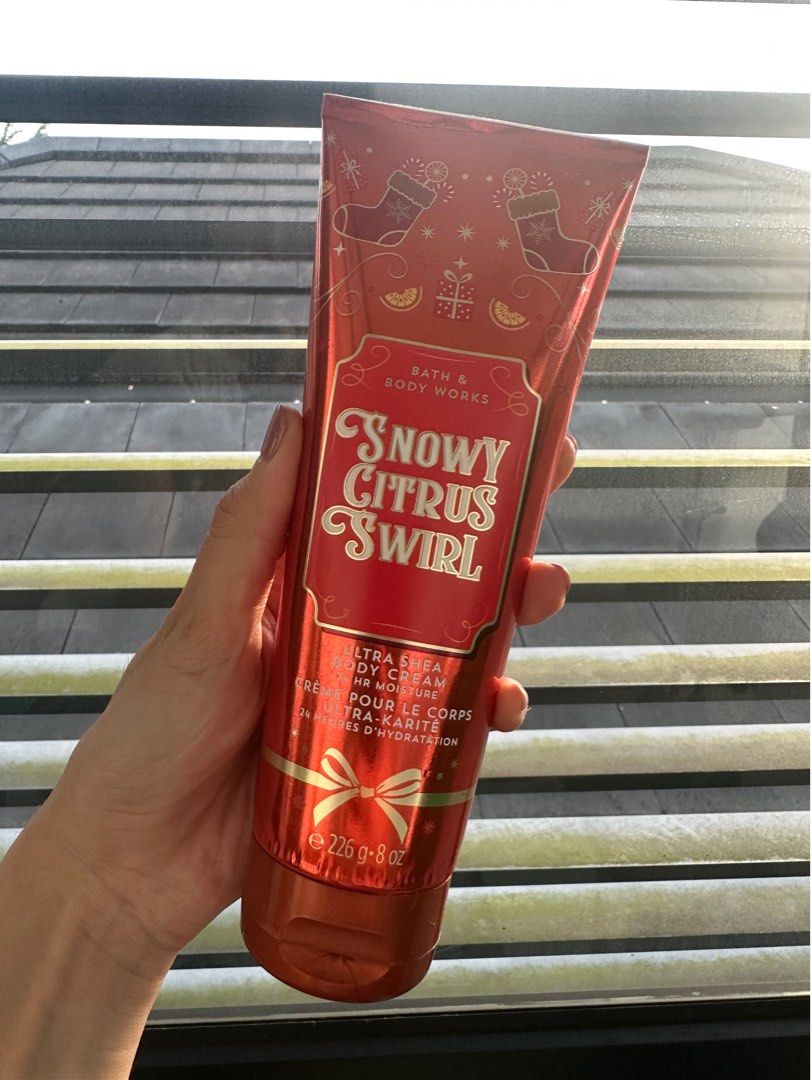 Bath & Body Works Snowy Citrus Swirl Body Lotion, Beauty & Personal ...