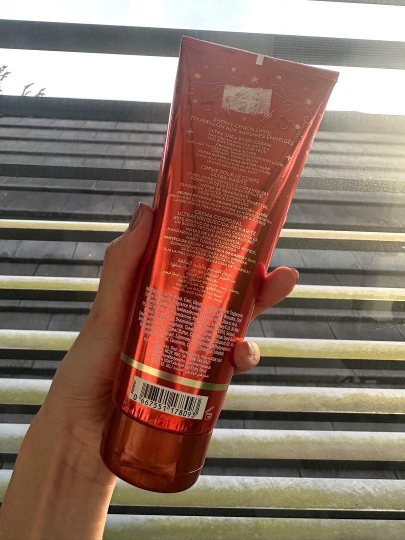 Bath & Body Works Snowy Citrus Swirl Body Lotion, Beauty & Personal ...