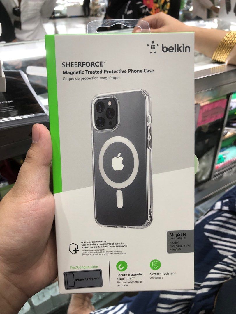 Belkin Magsafe Case for 15 Promax, 15 Pro, 14 Promax, 13 Promax, Mobile ...