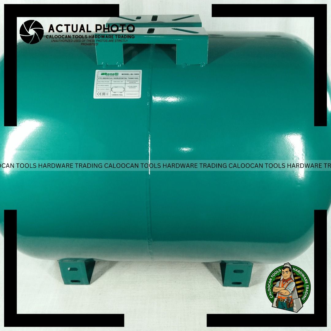 BENELLI Italy Horizontal Bladder Tank / Pressure Tank 100L (BL100H ...