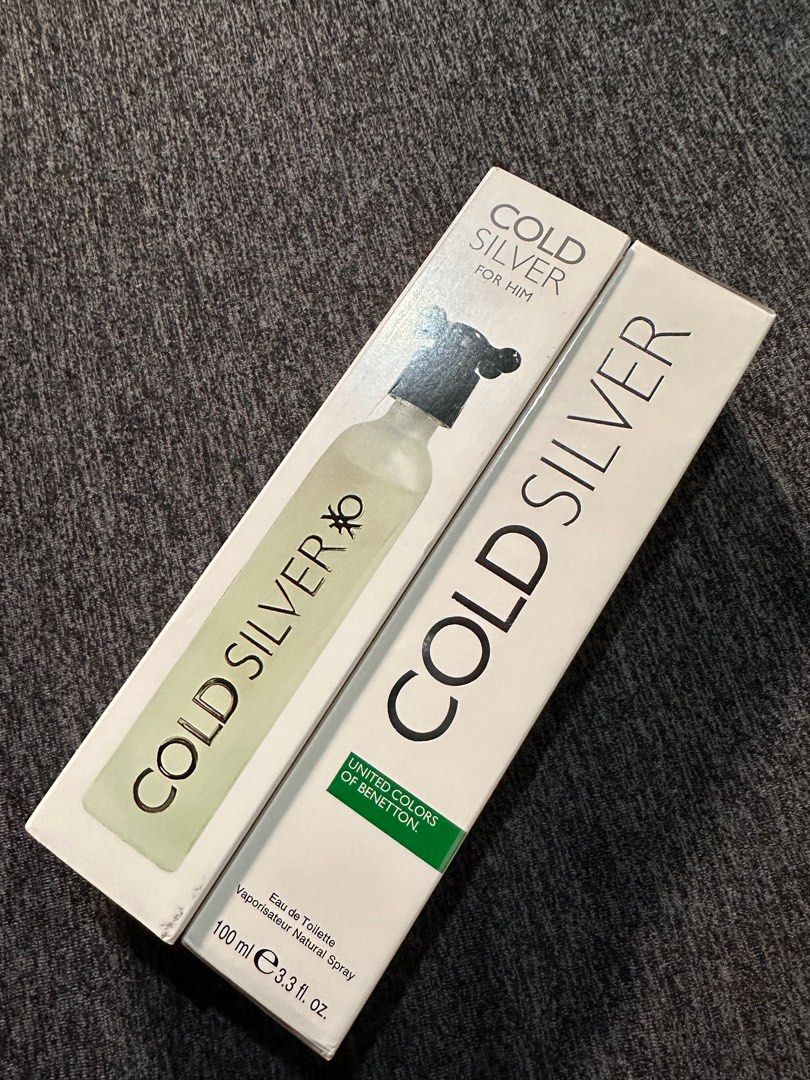 Benetton Cold Silver, Beauty & Personal Care, Fragrance & Deodorants on ...