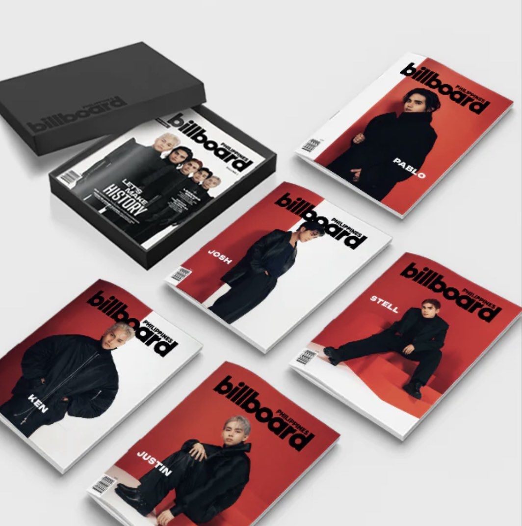 Billboard limited edition SB19 covers, Hobbies & Toys, Books ...