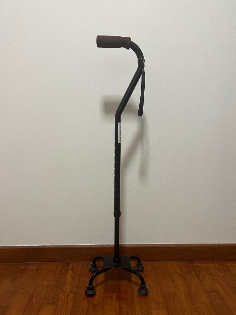 Bion Quad Cane Narrow Base, Walking Stick, Health & Nutrition ...