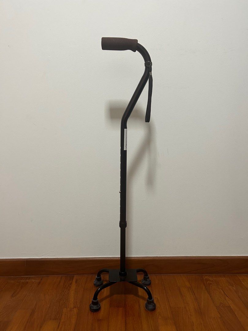 Bion Quad Cane Narrow Base, Walking Stick, Health & Nutrition ...