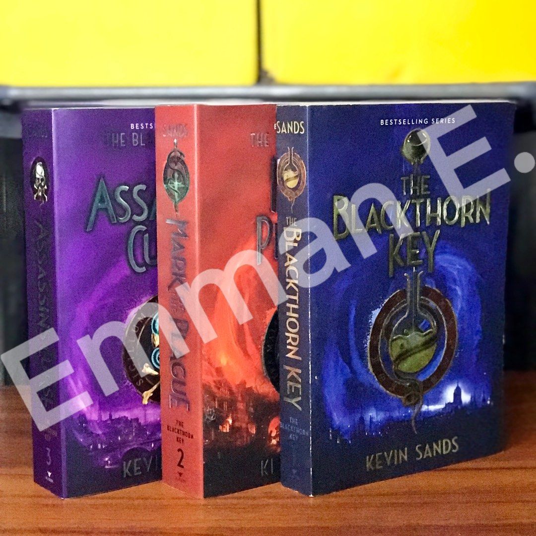 Blackthorn Key Series (The Blackthorn Key, Mark The Plague & Assassin’s Curse) by Kevin Sands ...
