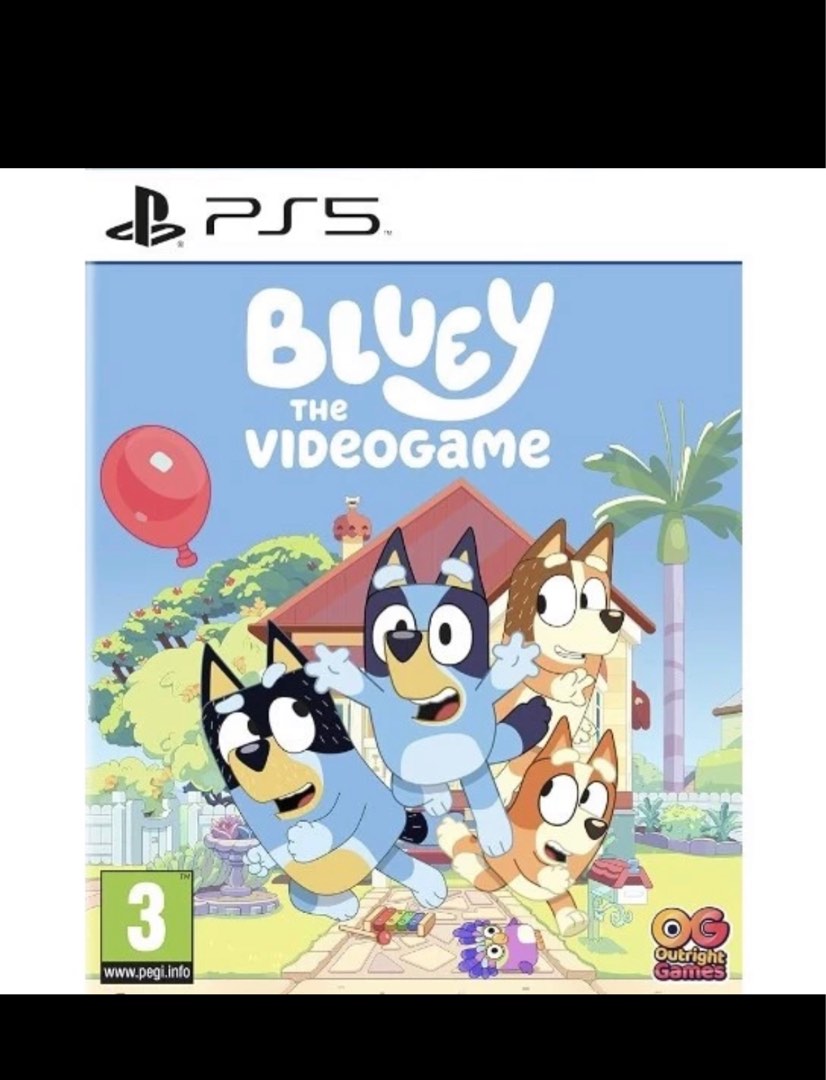 Bluey The Videogame Full Game (PS4 & PS5), Video Gaming, Video Games ...