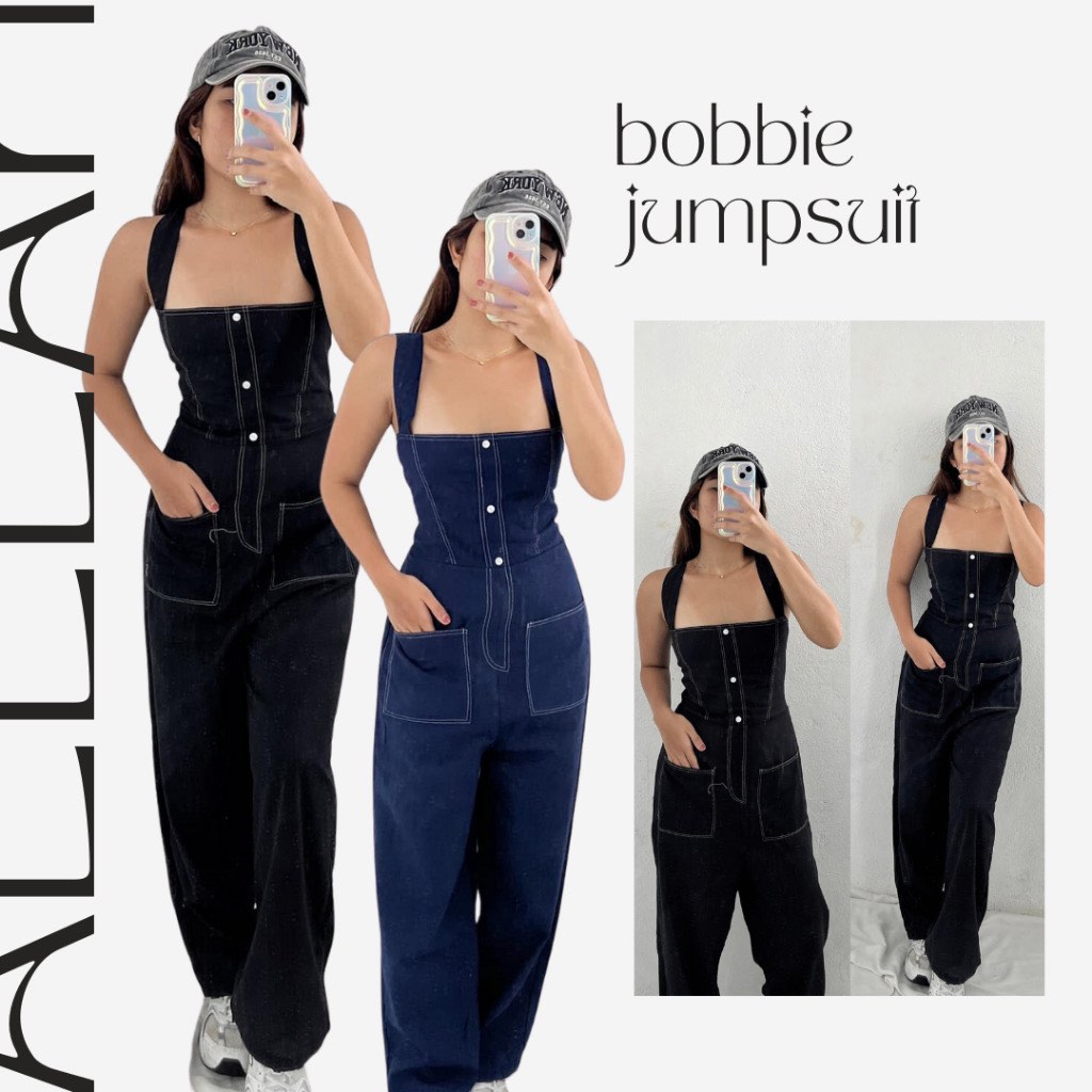 Bobbie Jumpsuit, Women's Fashion, Dresses & Sets, Jumpsuits on Carousell