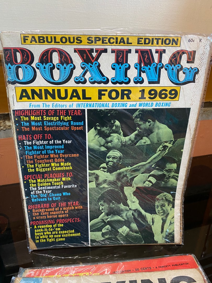 Boxing Annual for 1969 World and International Ali Muhammad Best ...