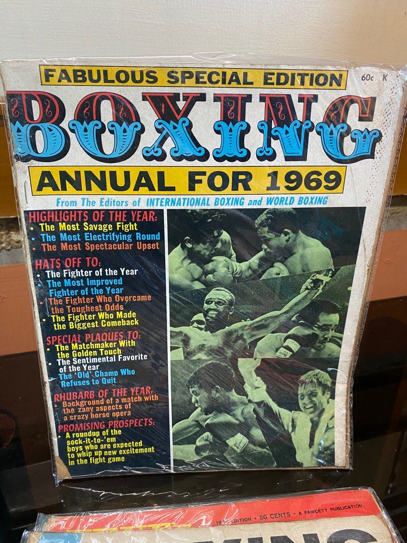 Boxing Annual for 1969 World and International Ali Muhammad Best ...
