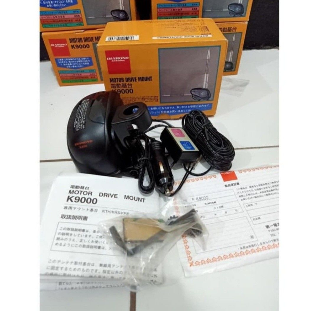 Bracket motorized penggerak naik turun antena diamond k9000 k 9000 new ori, Elektronik, Lainnya ...