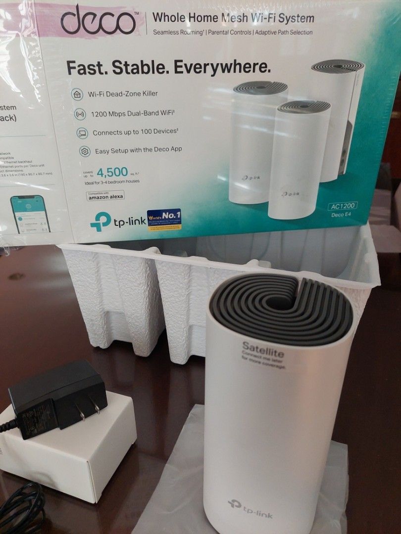 Brand New AC1200 TP Link Mesh Router (one only) - fully compatible as ...