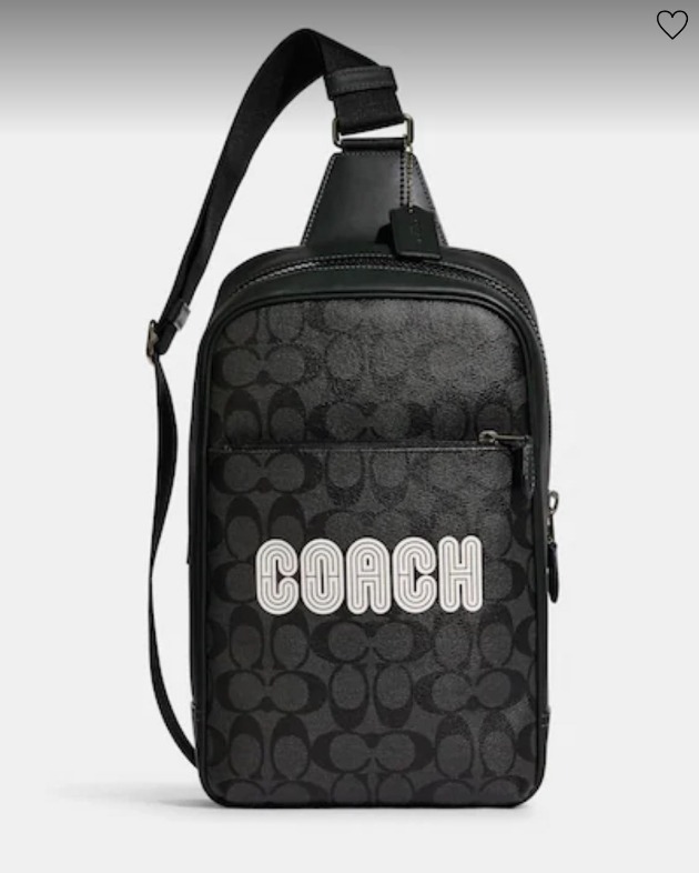 Brand New COACH Westway Pack In Colorblock Signature Canvas With Coach ...