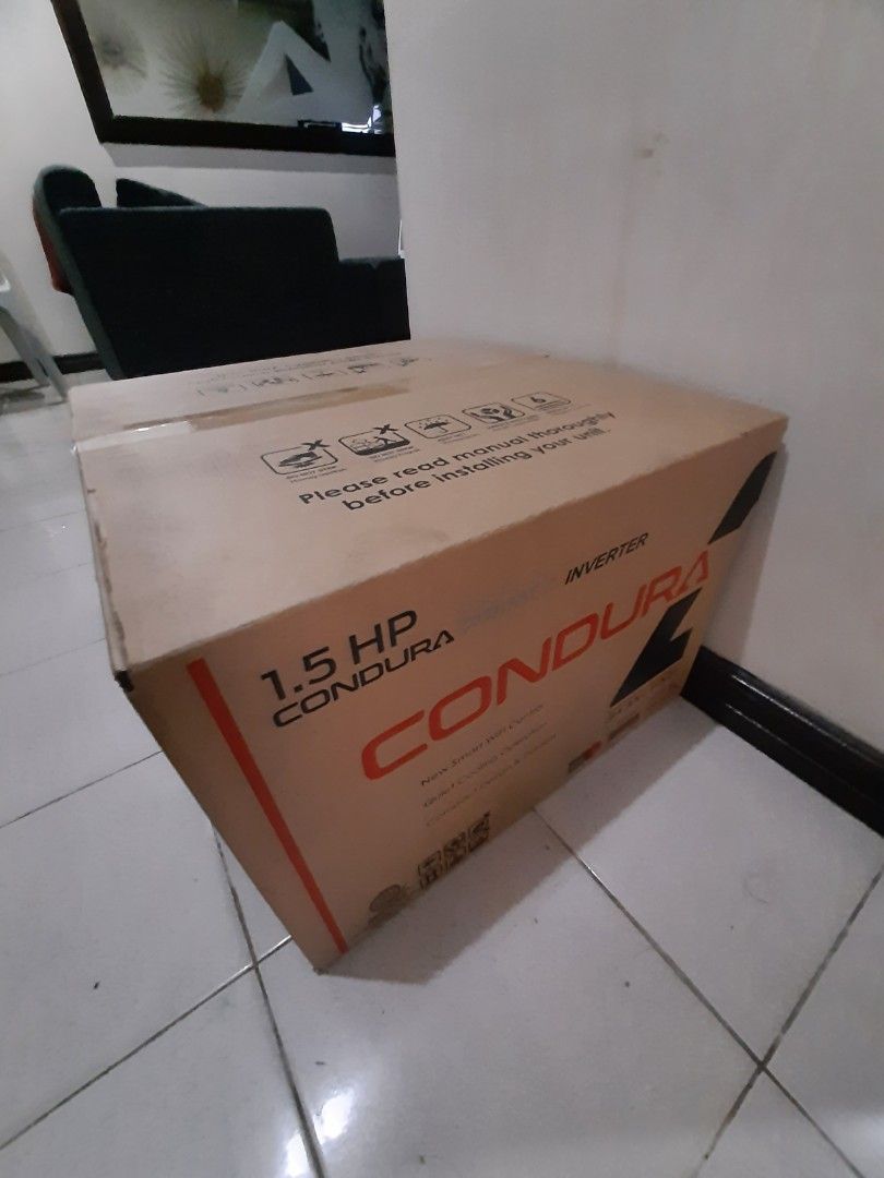 ‼️BRAND NEW‼️ CONDURA PRIMEA INVERTER WINDOW TYPE AIRCON, TV & Home ...
