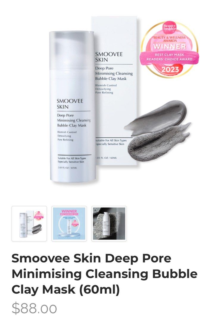 BRAND NEW SMOOVEE KOREAN SKINCARE Skin Moisturising Cream / Vitamin C ...