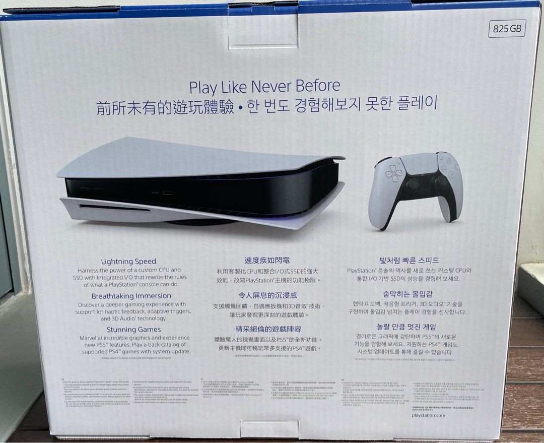 Brand New Sony PlayStation 5 PS5 | CFI-1218A, Video Gaming, Video Game ...