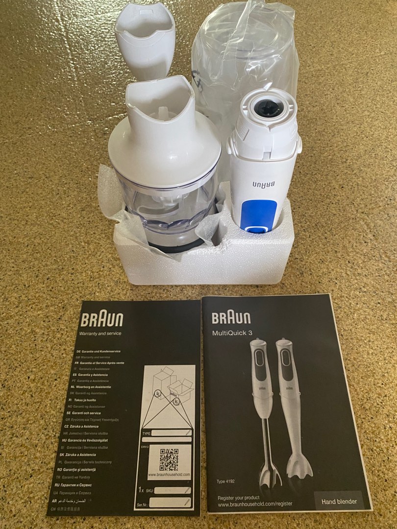 Braun Multiquick 3, TV & Home Appliances, Kitchen Appliances, Juicers ...