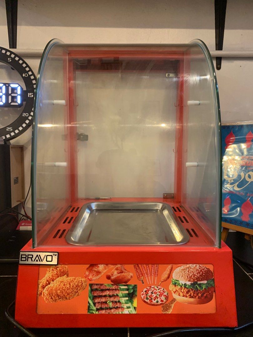 BRAVO Commercial Food Warmer Heater Display Showcase, Furniture & Home ...