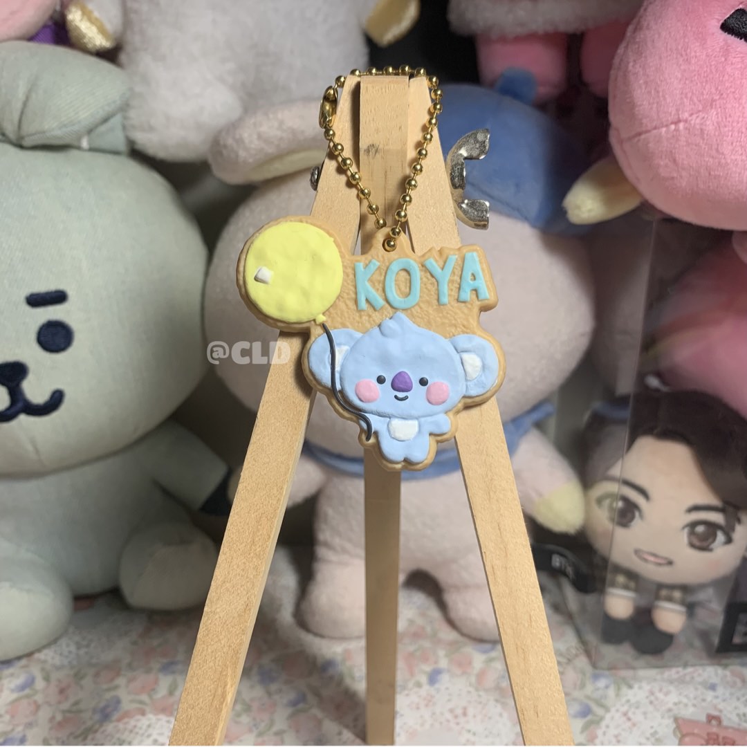 Bt21 baby koya cooky keyring, Hobbies & Toys, Memorabilia & Collectibles, K-Wave on Carousell