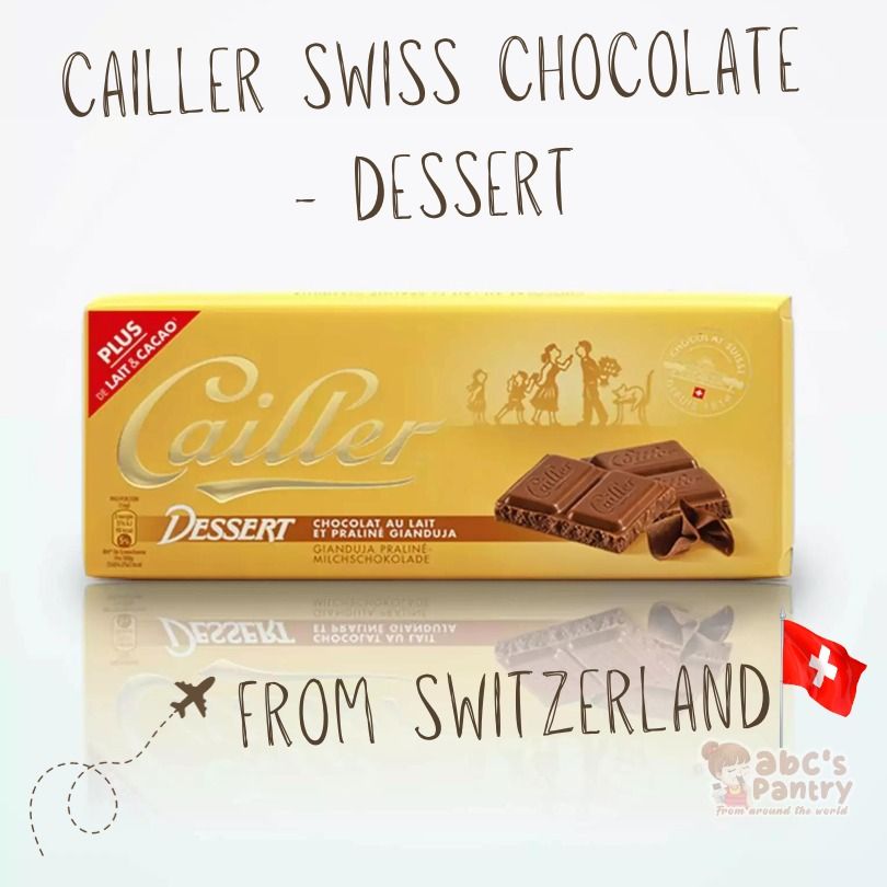 CAILLER SWITZERLAND | Chocolates | 100g | SOLD PER PIECE, Food & Drinks ...
