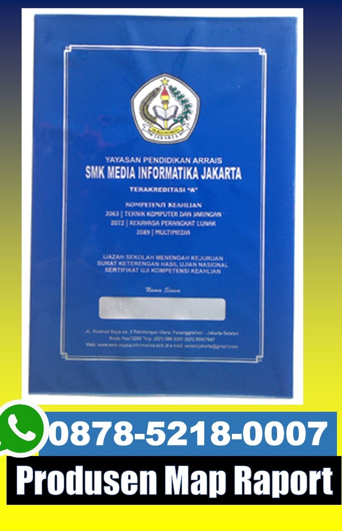 CALL 087852180007 Map Raport Bandung SMP NEGERI Yayasan Kelapa Gading ...